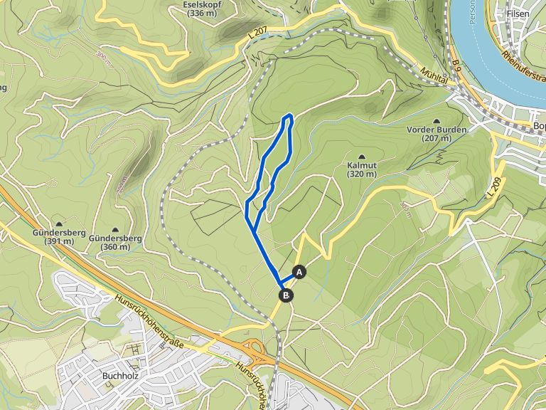 Rundweg Kalmut | wycieczka piesza | Komoot